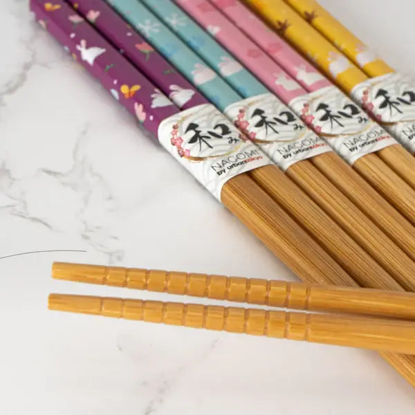 Urban Tokyo - 5 Piece Chopsticks Set Rabbit – Talin Market World Food Fare
